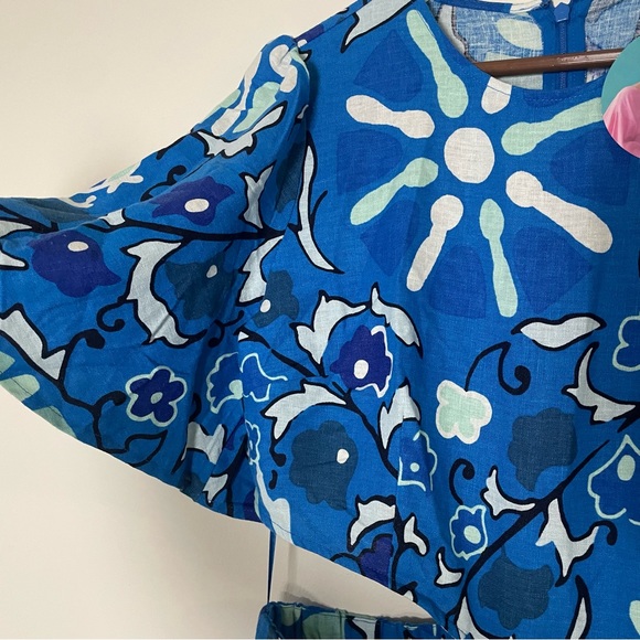 RHODE | Pants & Jumpsuits | Rhode X Target Blue Zinnia Floral Print ...